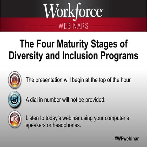 The Four Maturity Stages of Diversity and Inclusion Programs | PDF