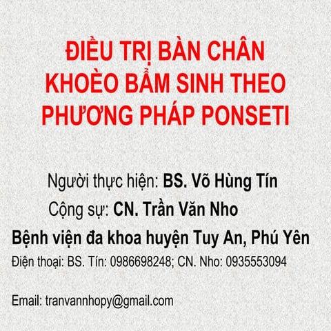 11.chân khoeo. bs tin.phu yen | PPT