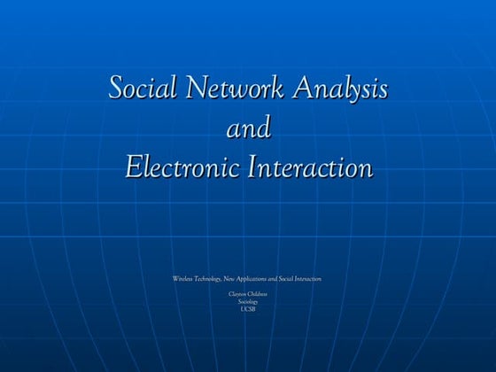 Basics Gephi Tutorial | PPTX | Computer Networking | Computing