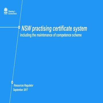 Practising certificates and maintenance of competence scheme - Tony ...