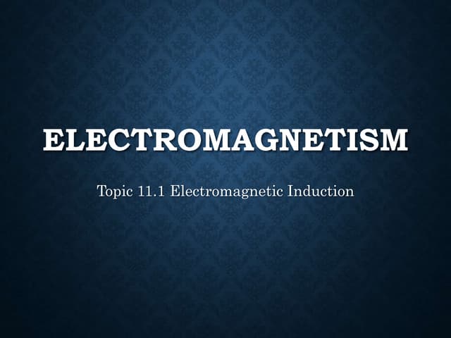 Right hand and left hand rules rotating magnetic field | PDF