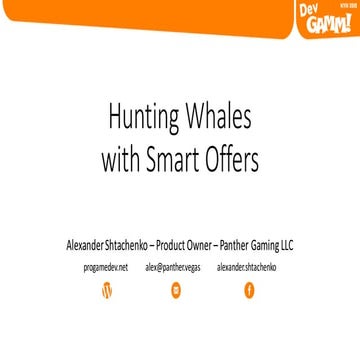 Hunting Whales with Smart Offers | PDF