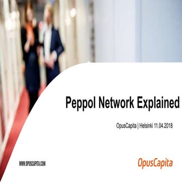 Webinar: PEPPOL Network for e-Invoicing: Everything You Need to Know | PPTX