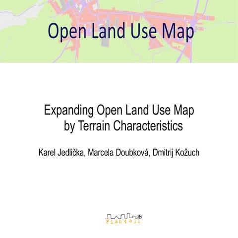 TEAM 11: Expanding Open Land Use Map by Terrain Characteristic | PPT