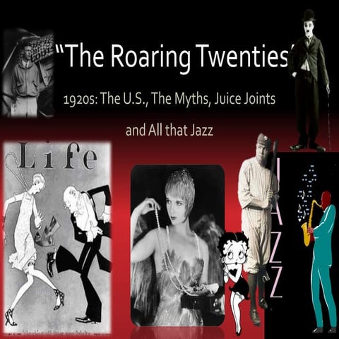 11.1 culture of the roaring twenties 1920-1929 | PPTX