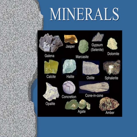11 - 1 Minerals.ppt
