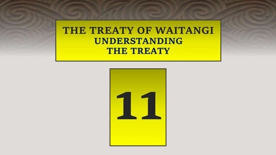 TREATY OF WAITANGI - LOSS OF WHENUA - MAORI LAND | PPT