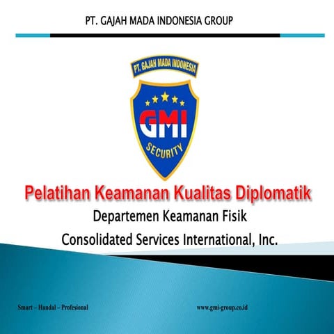 GMI GROUP - CONSOLIDATED SERVICE | PPT
