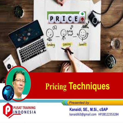 Pricing Techniques on "Business Analysis and Valuation" Training | PPTX