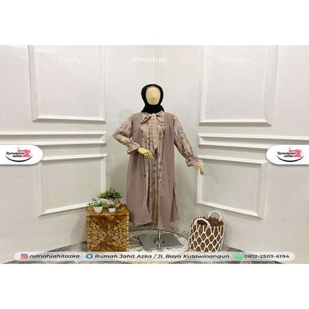 AMAN TERPERCAYA! WA 081225036194, Model Long Dress Outer Wanita by ...