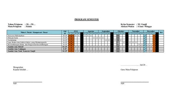 11. program semester 2018 2019 | PPT