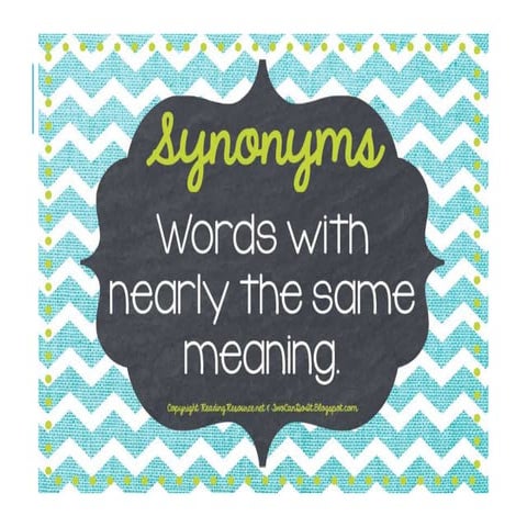English 4 - Using Synonyms and Antonyms as Context Clues.pptx