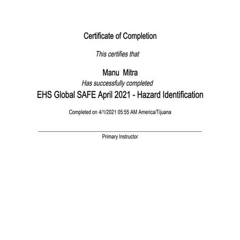 11. EHS Global SAFE | PPT