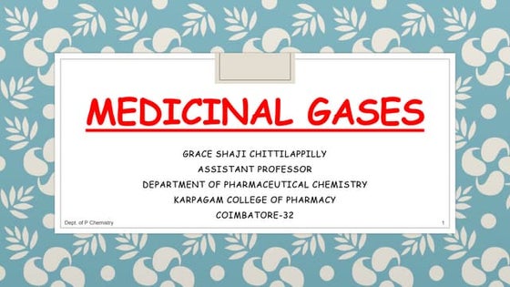 Preparation of oxygen | PPTX | Chemistry | Science