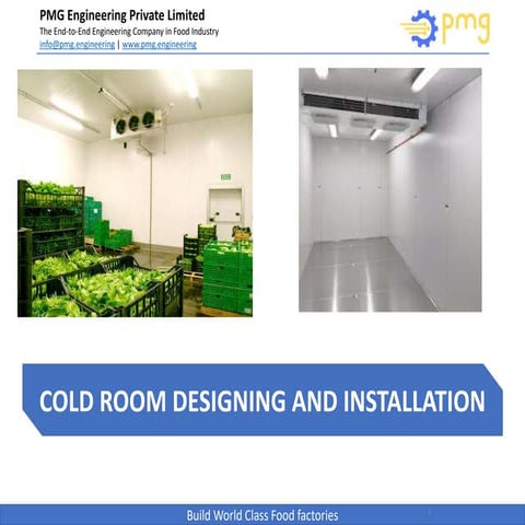 Cold Room Installation and Design.pptx.. | PPTX