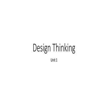 Design Thinking Design thinking Design thinking | PDF