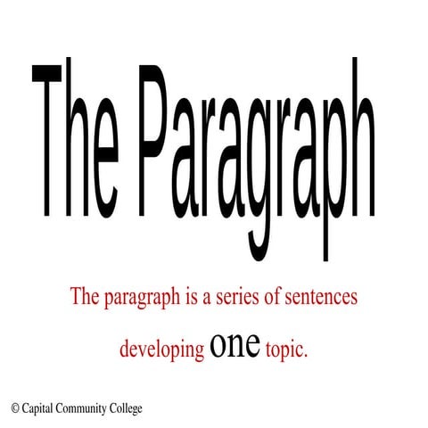 11. Paragraph writing.pptx111111367yhtgg | PPT