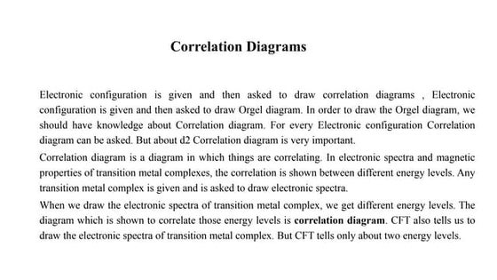 Orgel diagrams; D and F/P Orgel Diagrams | PDF | Chemistry | Science