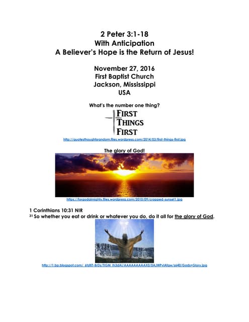 Sermon Slide Deck: "Life is Short..." (Luke 13:1-9) | PDF ...