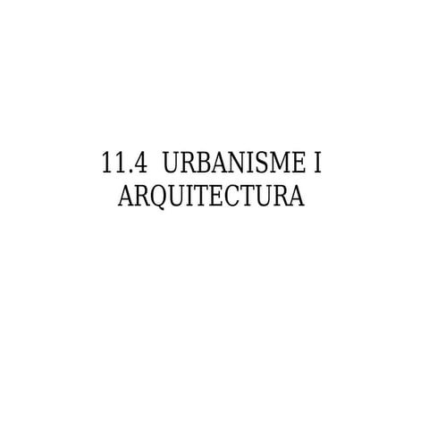 Art2-Renaixement. Urbanisme arquitectura | PPT