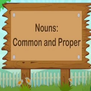 11-8-20 PPT - Proper & Common Noun estudiar | PDF