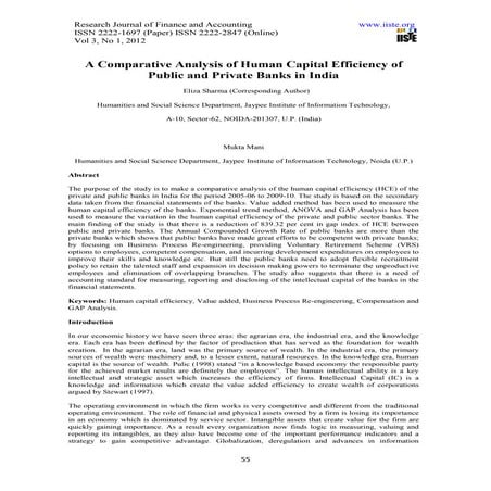 11.a comparative analysis of human capital efficiency of public and ...