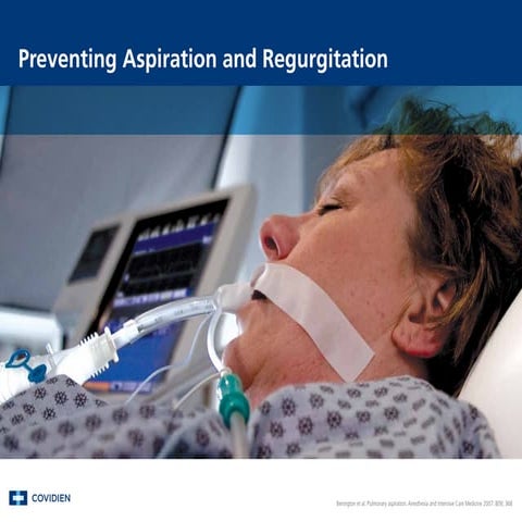 REGURGITATION AND ASPIRATION DURING ANESTHESIA | PPTX