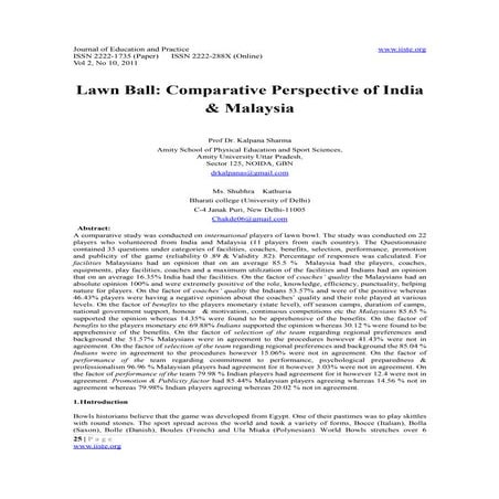 11parative Perspective Of India Malaysia Pdf