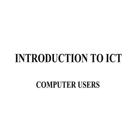 11. computer users | PPT
