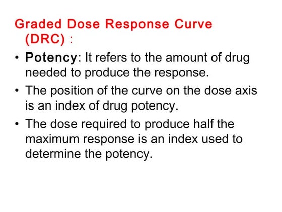 Dose response relationship | PPTX
