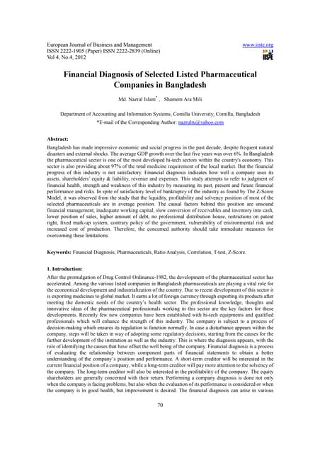 Presentation finance (FINANCIAL HEALTH) | ODP