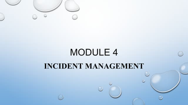 Incident response methodology | PDF