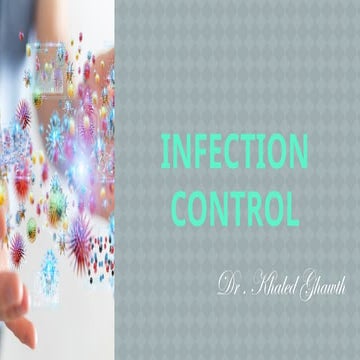 11-Infection control.pptx العدوا و علاجها | PPTX