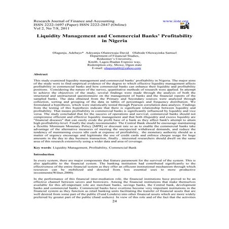 Proposal about the liquidity and profitability of banks.pptx