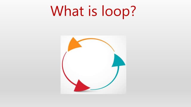 What is Do while loop? | PPTX