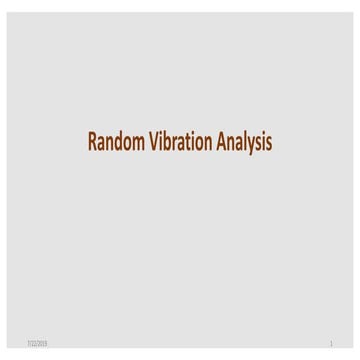11 (l)random vibrations | PPTX