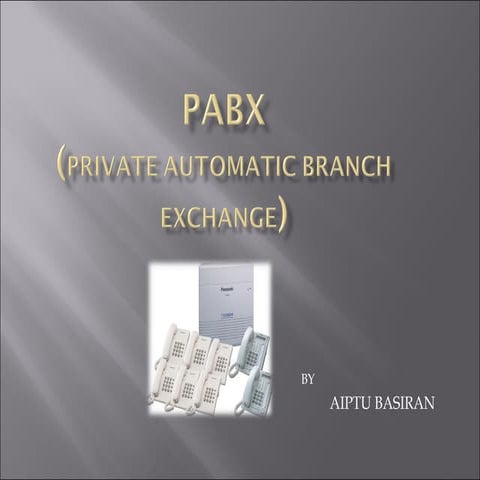 11 pabx pa b-asir_an | PPT