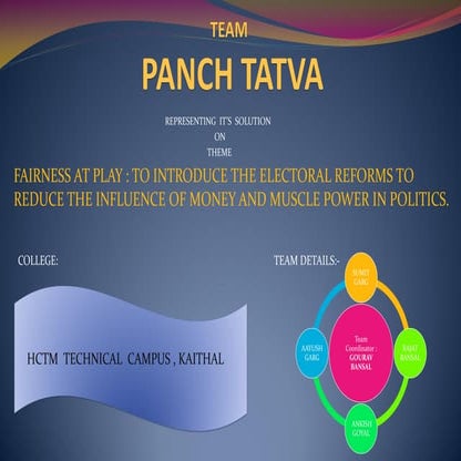 PANCHTATVA | PPT