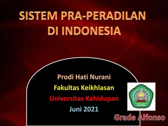 Analisis Putusan praperadilan kasus budi gunawan oleh hakim sarpin ...