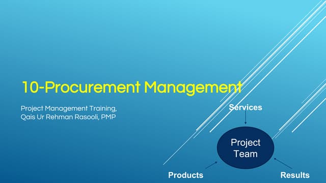 5 Ps of Effective Procurement | PDF