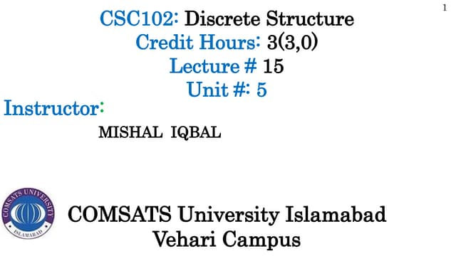 Generating functions solve recurrence | PPTX