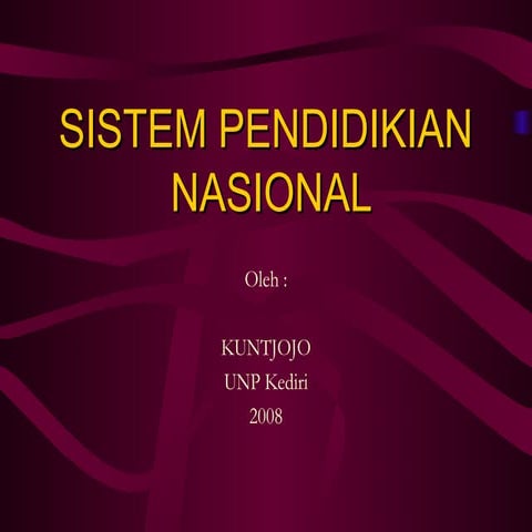11 sistem-pendidikan-nasional indonesia | PPT