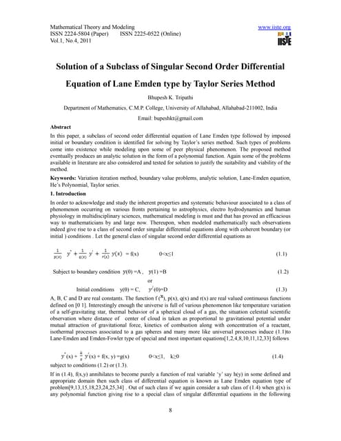 First order linear differential equation | PPTX
