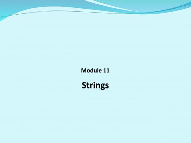 Java Strings Methods And Operationsppt 7649