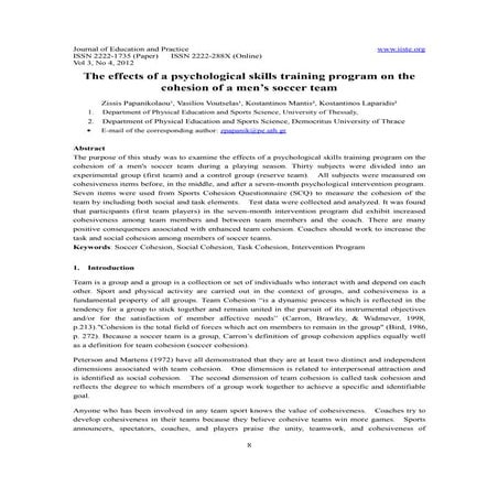 11.the effects of a psychological skills training program on the ...