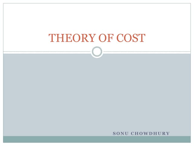 Circular flow of Income -Two sector model | PPTX