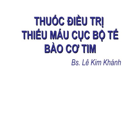 11 thuoc dtri tmct | PPT
