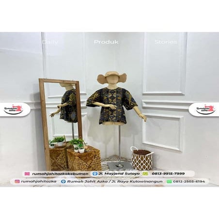 Baju Atasan Batik Couple by Rumah Jahit Azka | PDF