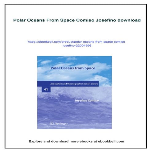 Download full ebook of Polar Oceans From Space Comiso Josefino instant ...