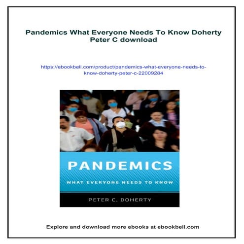 Pandemics What Everyone Needs To Know Doherty Peter C | PDF